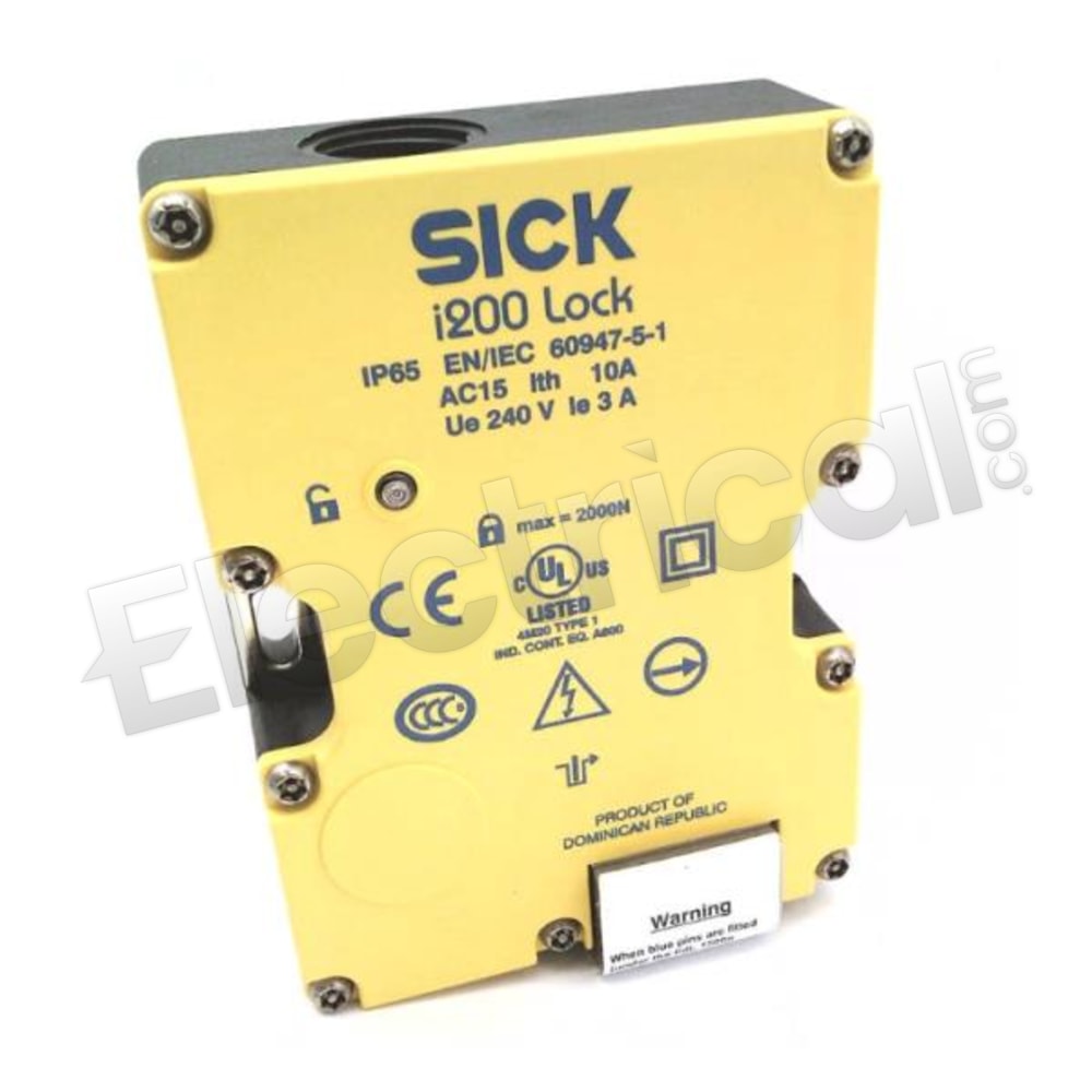 Sick I200-M0323 LOCK Safety Switch Safety Systems