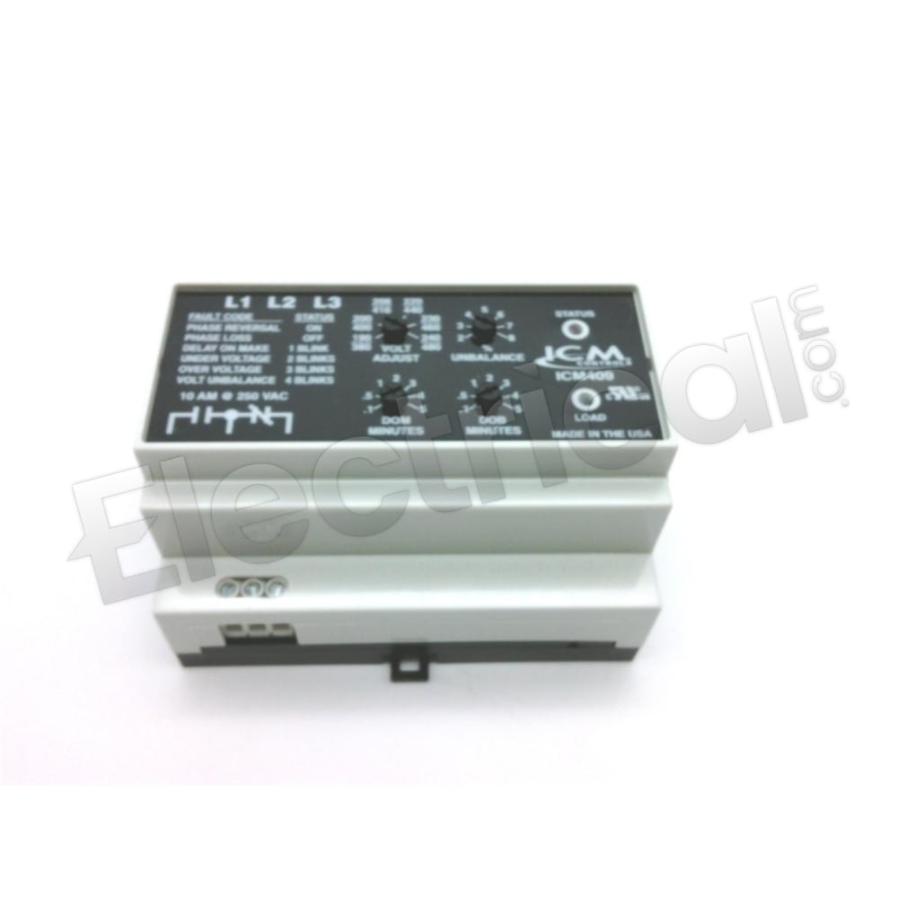 ICM ICM409 Voltage/Phase Monitor Relay