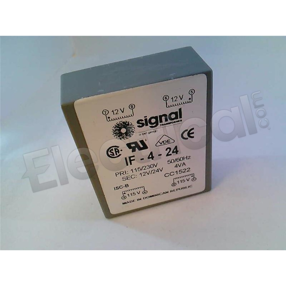 Signal Transformer IF-4-24 Control Power Transformer