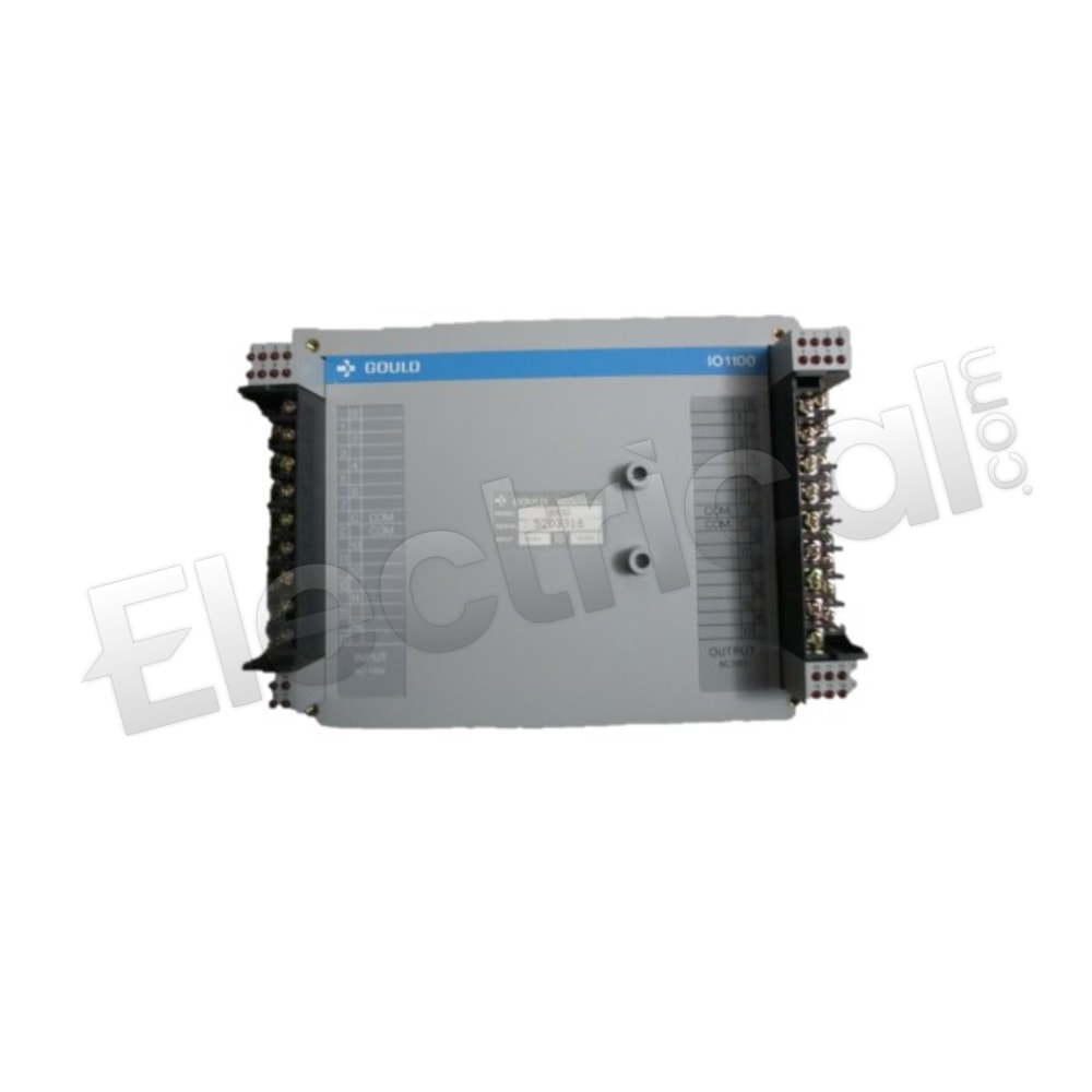 Gould Electric Motor IO1100 PLC Module Automation