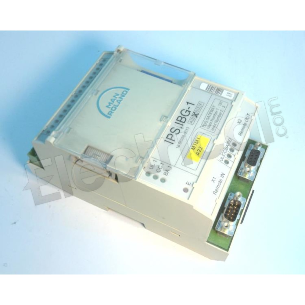 Man Roland IPS.IBG-1 PLC Module Automation