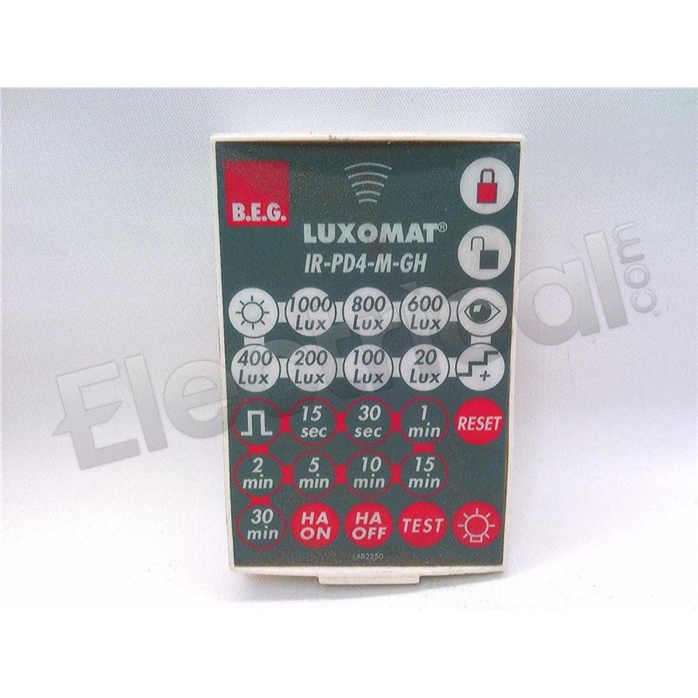 Beg Bruck Electronic IR-PD4-M-GH Remote Control Audio Visual