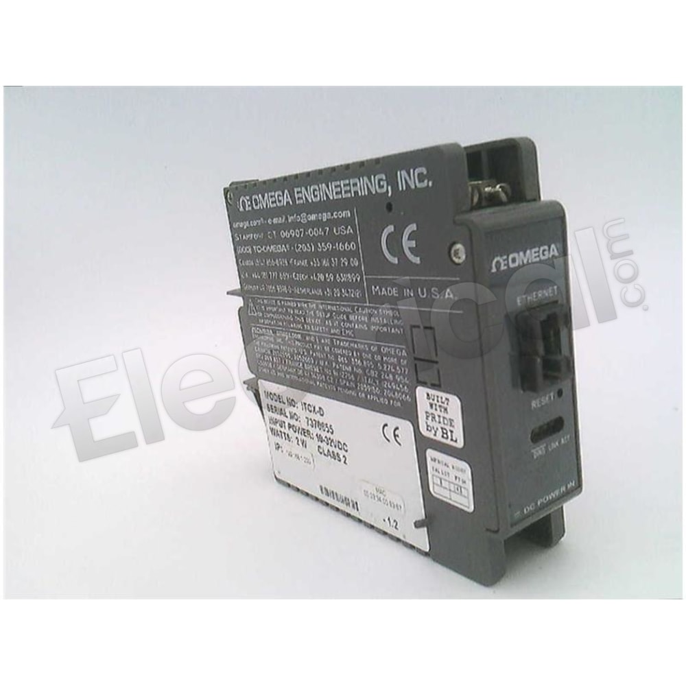 Omega Engineering ITCX-D Chart Recorder Data Control System