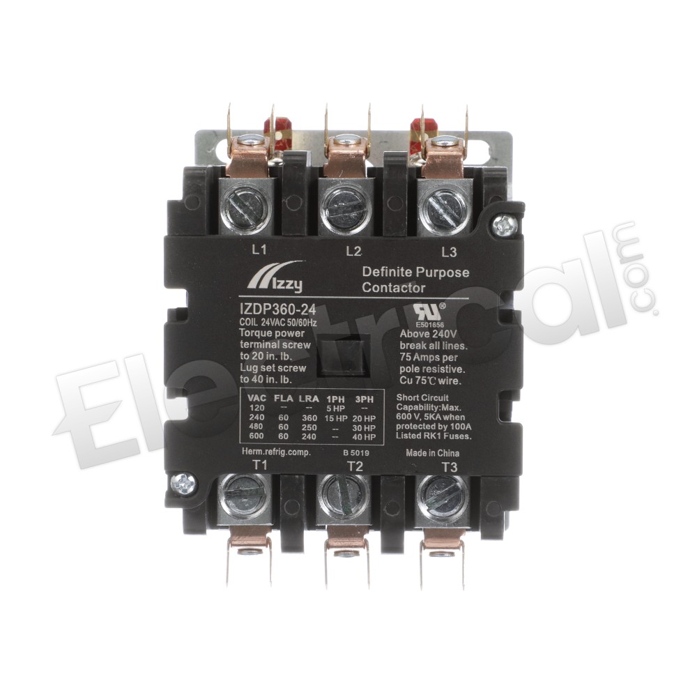 Izzy Industries IZDP360-24 Contactor Motor Control