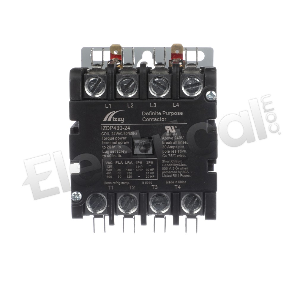 Izzy Industries IZDP430-24 Contactor Motor Control