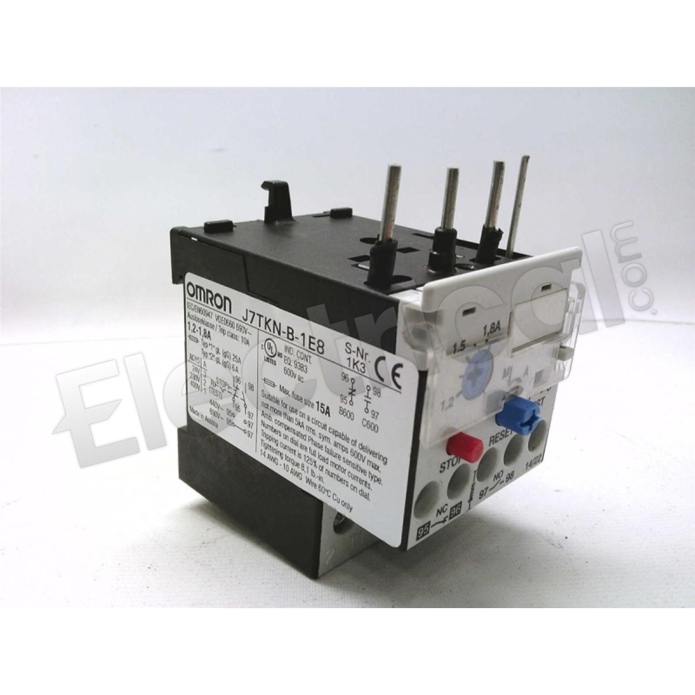 Omron J7TKN-B-1E8 Heater Element Motor Control