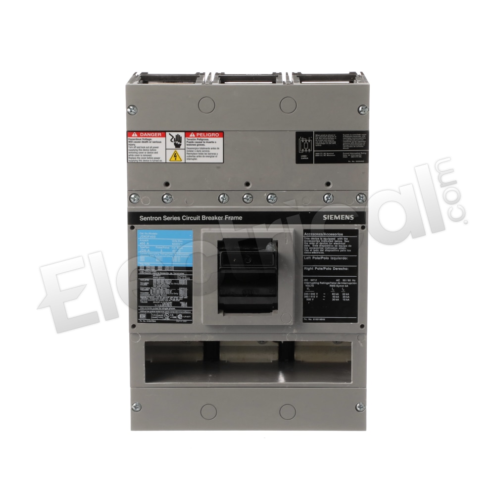Siemens JD63F400 Molded Case Circuit Breaker