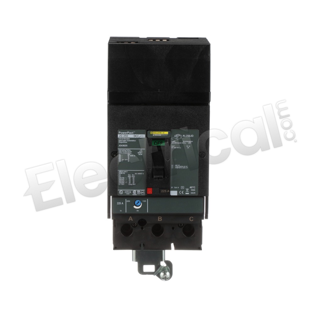 Schneider Electric Square D JGA36225 Molded Case Circuit Breaker