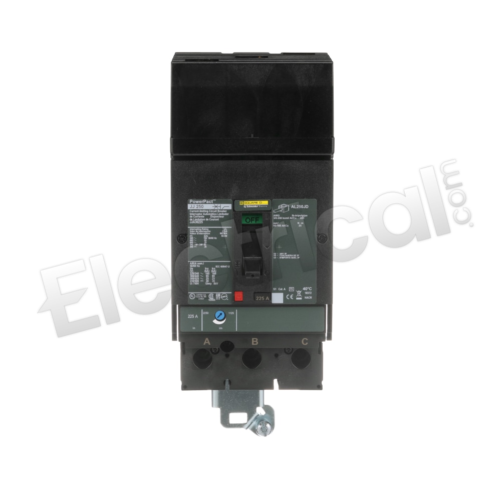 Square D Schneider Electric JJA36225 Molded Case Circuit Breaker