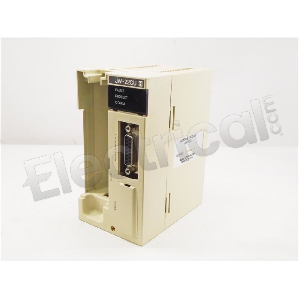 Sharp JW-22CU PLC Module Automation