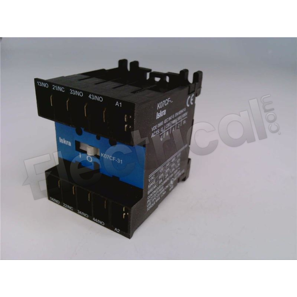 Iskra K07CF-31-480V Contactor Motor Control