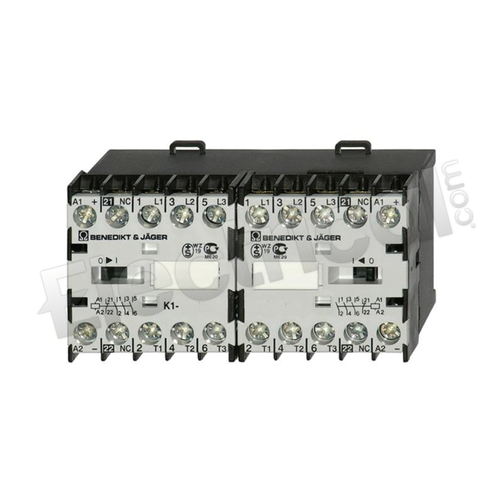 Benedikt & Jager K1W12D01MC 24 Contactor Motor Control