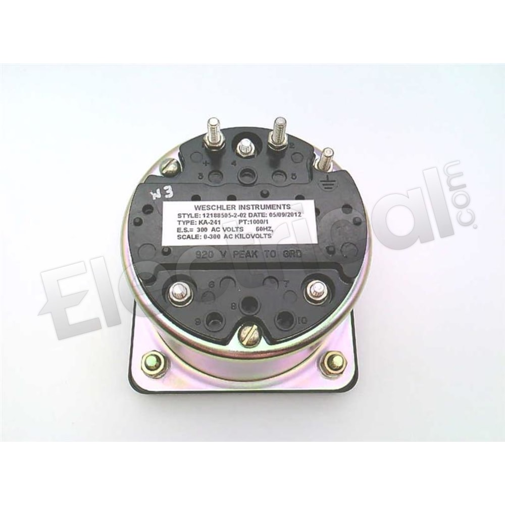 Weschler KA-241 Power Meter Panel Electrical Product