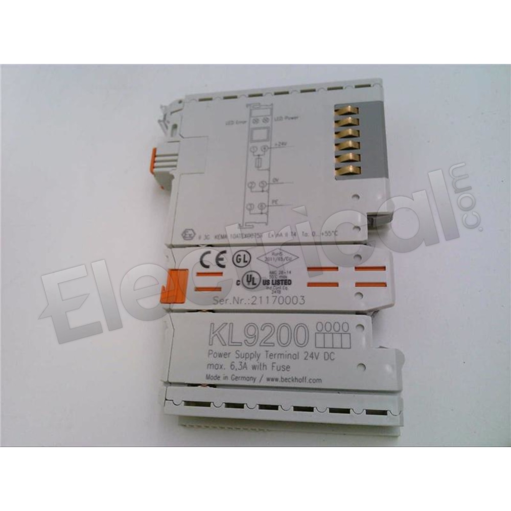 Beckhoff KL9200 PLC Programmer Automation