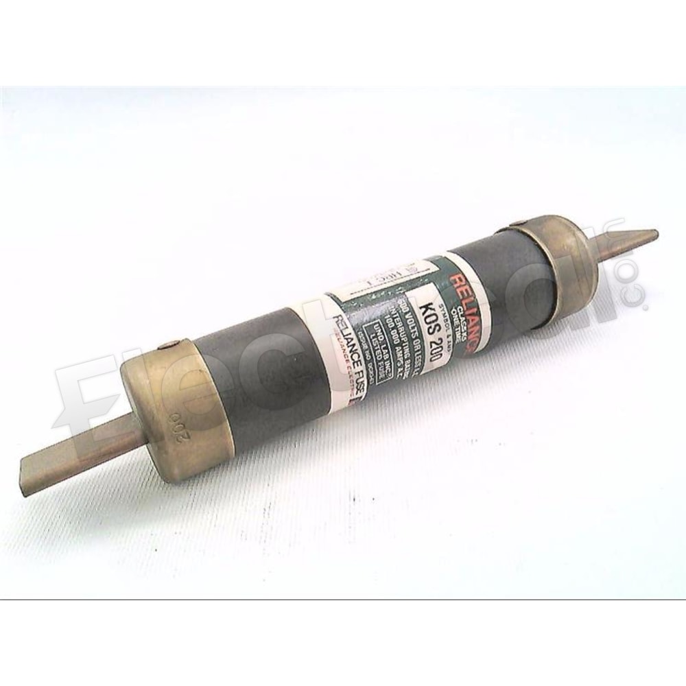 Edison Cooper Bussmann KOS-200 Low Voltage Fuse
