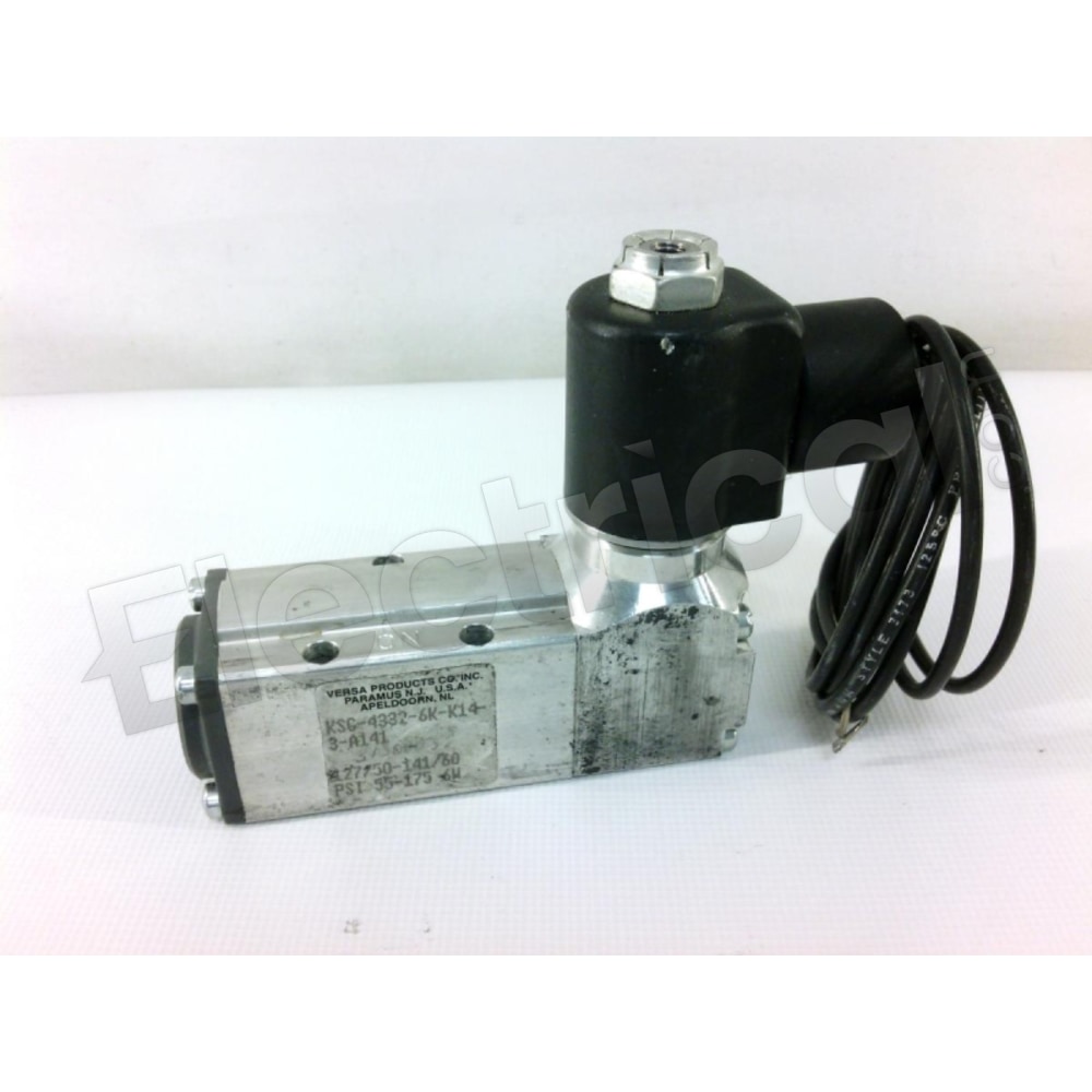 Versa Valves KSG-4332-6K-K14-3-A141 Solenoid Valve Valve
