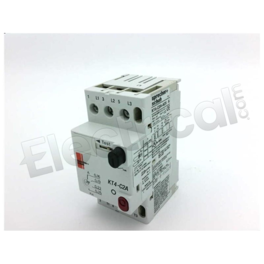 Sprecher & Schuh KT4-C2A-A25 Motor Starter Motor Control