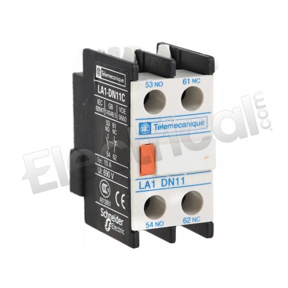 LA1-DN11C Schneider Electric Contactor And Motor Starter Auxiliary ...