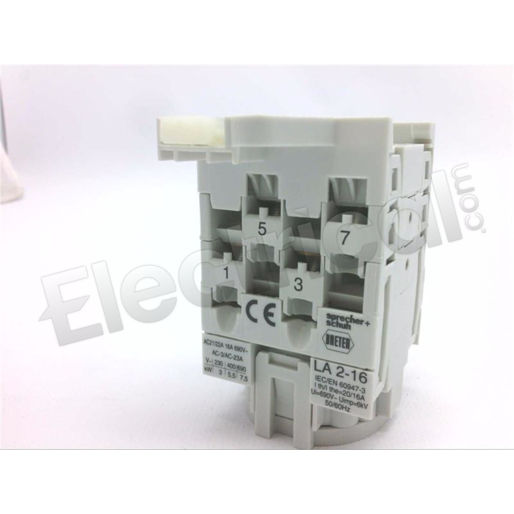 LA2-16-1754 Sprecher & Schuh Automation Switch Automation