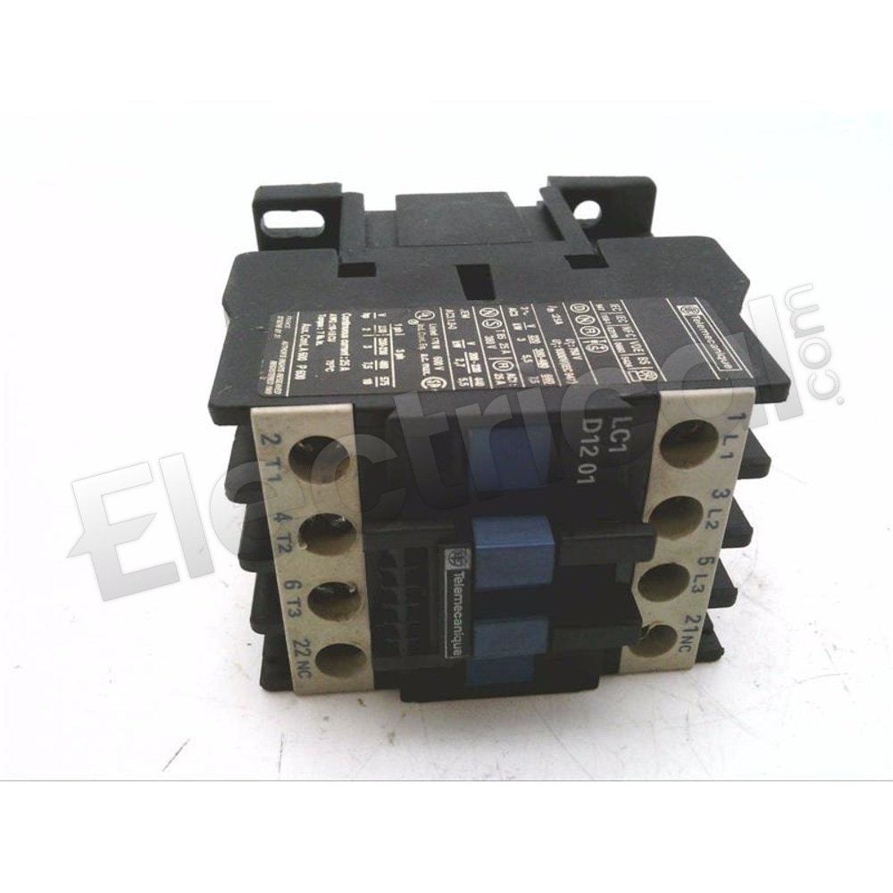 Schneider Electric Telemecanique LC1-D12-01-F7 Contactor Motor Control