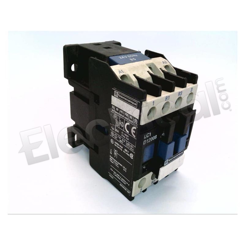 Schneider Electric Telemecanique LC1-D12008-B5 Contactor Motor Control