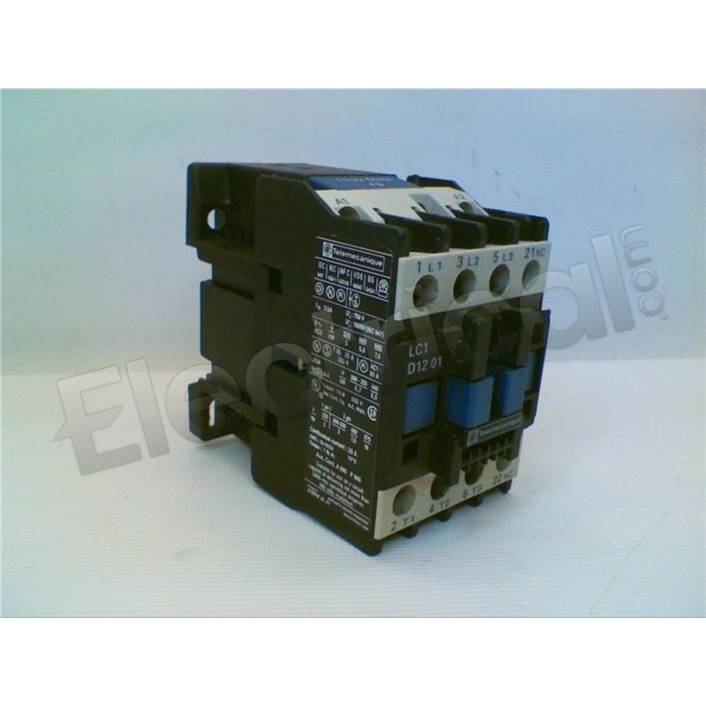 Schneider Electric Telemecanique LC1-D1201F5 Contactor Motor Control