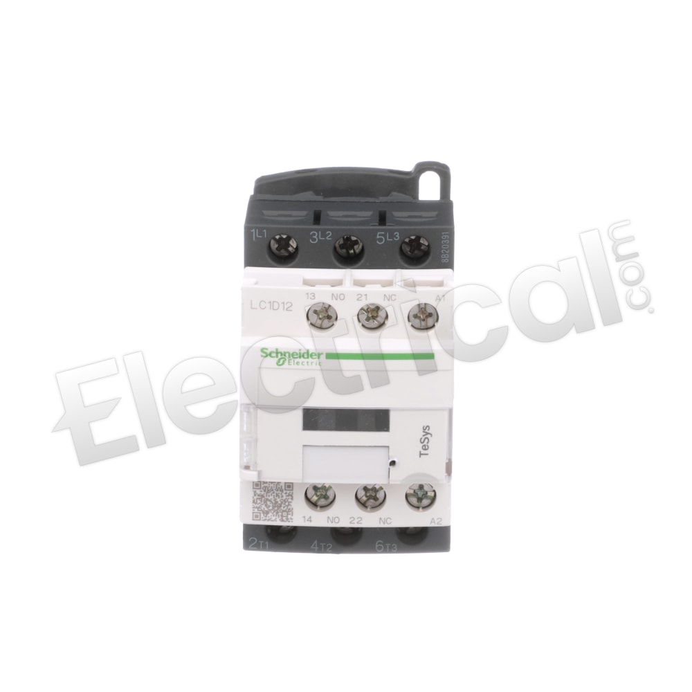 Schneider Electric Telemecanique LC1D12B7 (LC1D12-B7) Contactor Motor ...