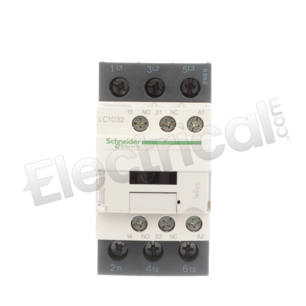 Schneider Electric Telemecanique LC1D32G7 (LC1D32-G7) Contactor Motor ...