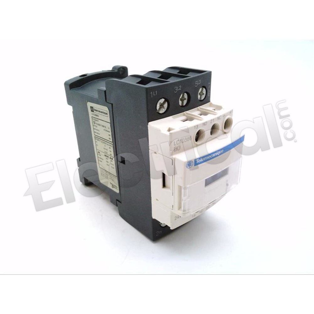 Schneider Electric Telemecanique LC1D386BD (LC1D386-BD) Contactor Motor ...