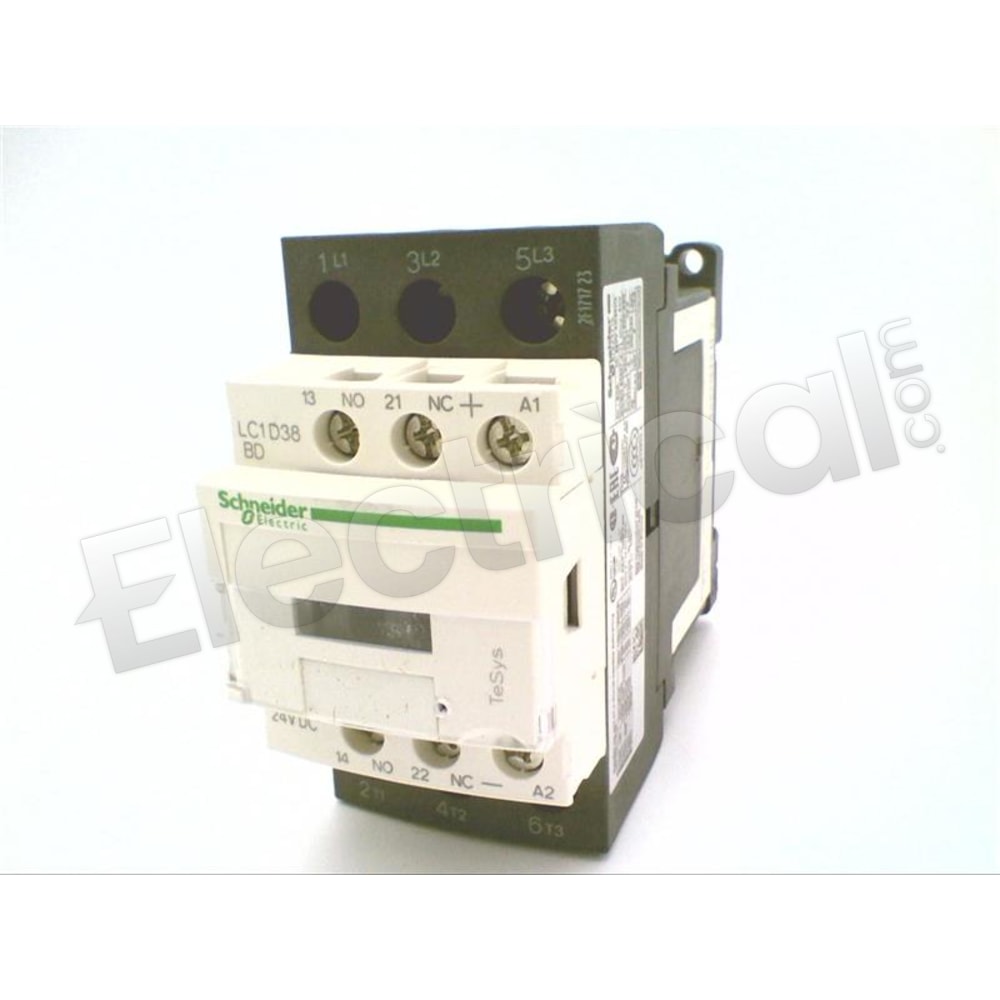LC1D38BD Schneider Electric TeSys D 38A Contactor