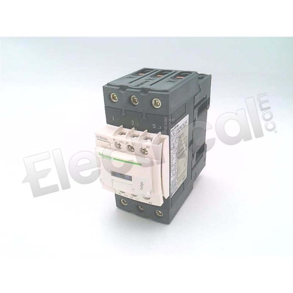 Schneider Electric Telemecanique LC1D40AM7 (LC1D40A-M7) Contactor Motor ...