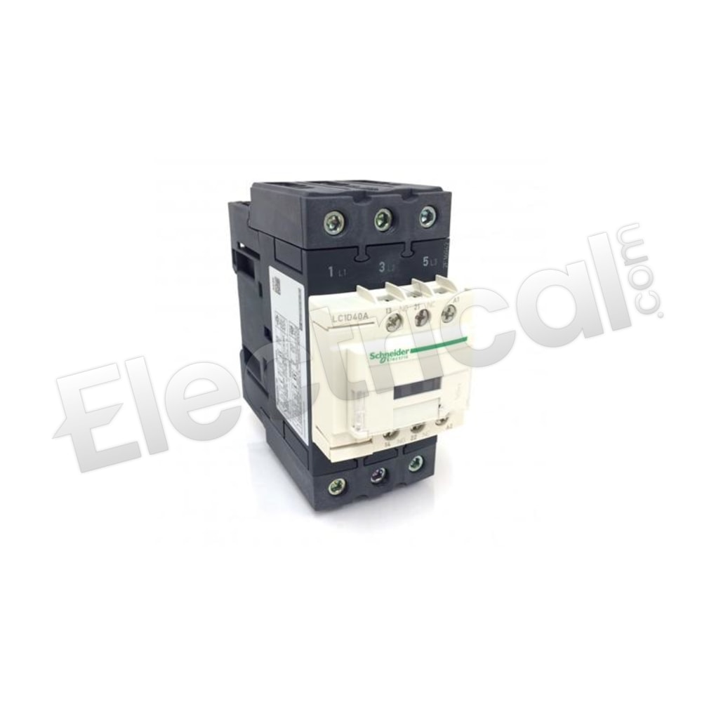 Schneider Electric Telemecanique LC1D40AN7 (LC1D40A-N7) Contactor Motor ...
