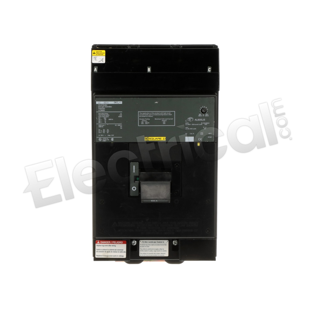 Square D Schneider Electric LC36600 Molded Case Circuit Breaker