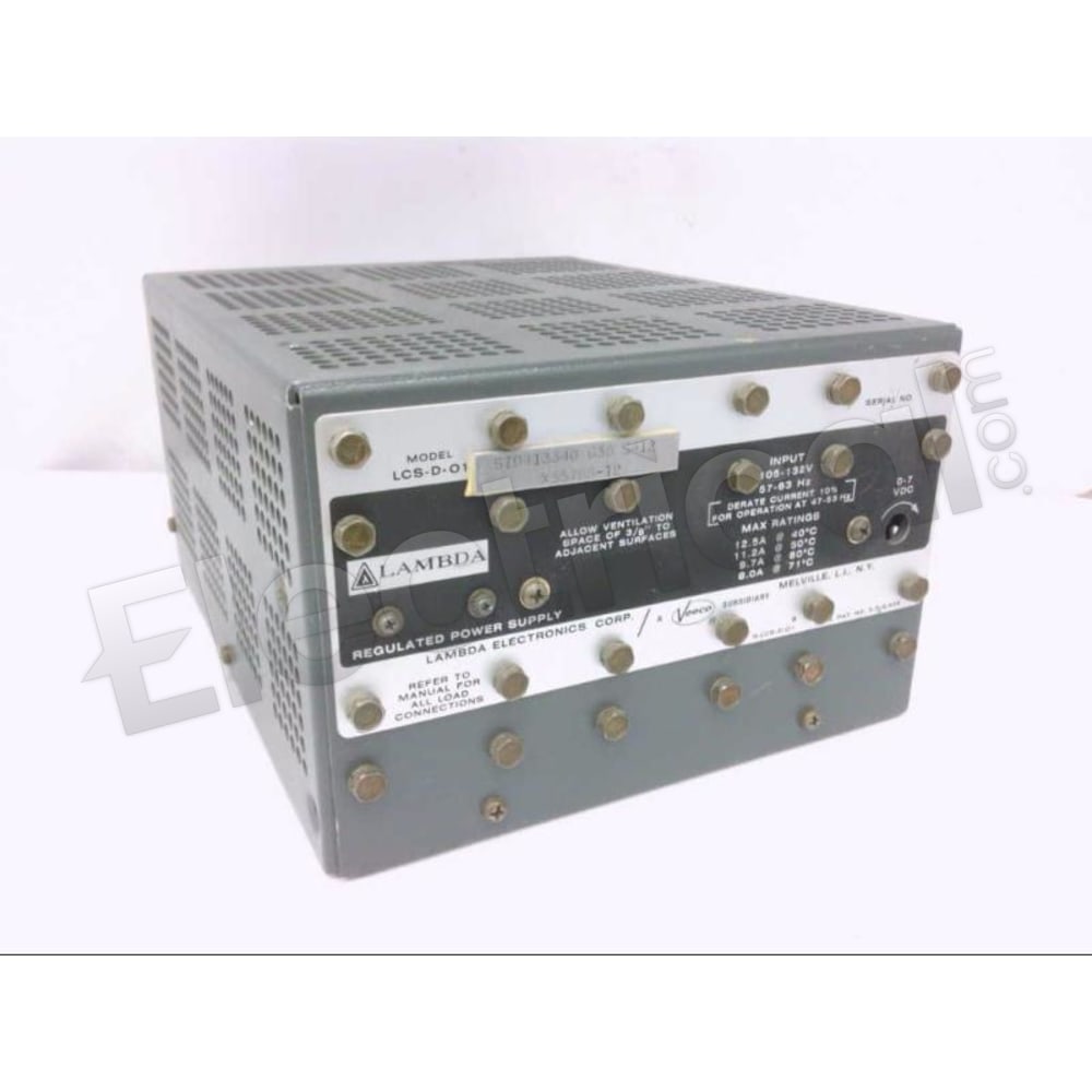 TDK LCS-D-01 Power Supply Power Supply