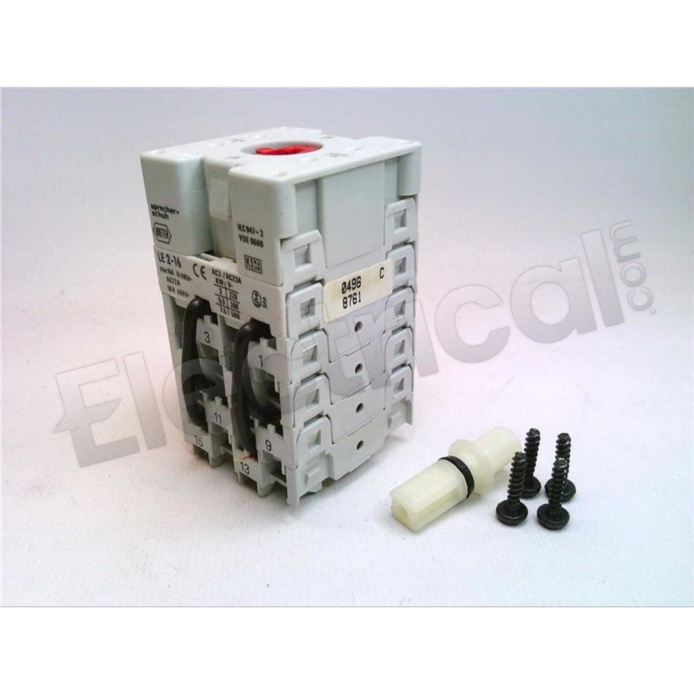 Sprecher & Schuh LE2-16-8761 Automation Switch Automation
