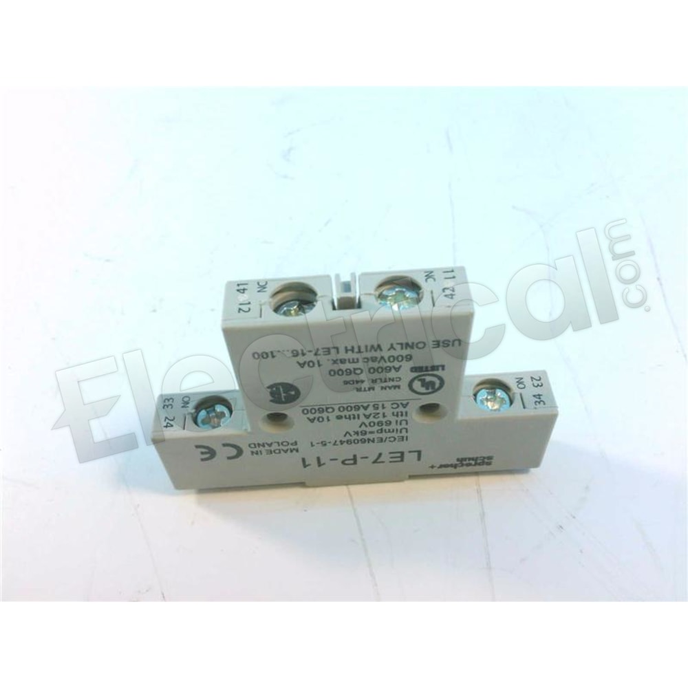 Sprecher & Schuh LE7-P-11 Fuse Part And Accessory Fuse