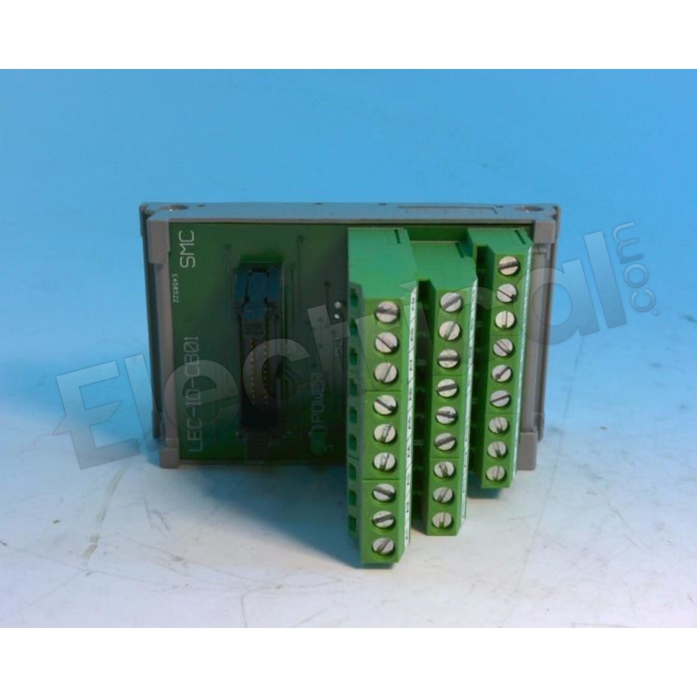 SMC LEC-IO-CB01 Pneumatic Block I/O - Adaptor - Subplate Pneumatic