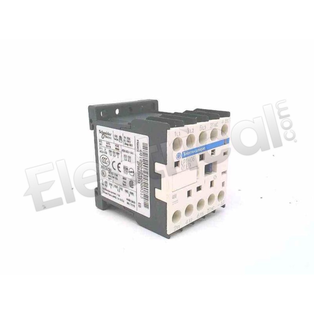 Schneider Electric Telemecanique LP1K0601ED (LP1K0601-ED) Contactor ...