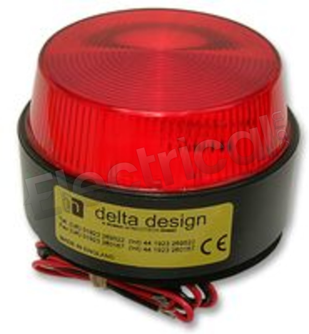 Delta Design LP1X121RED Signaling Beacon Electrical Product