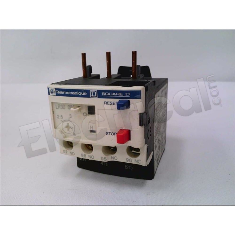 Schneider Electric LR3D086 Overload Relay Motor Control