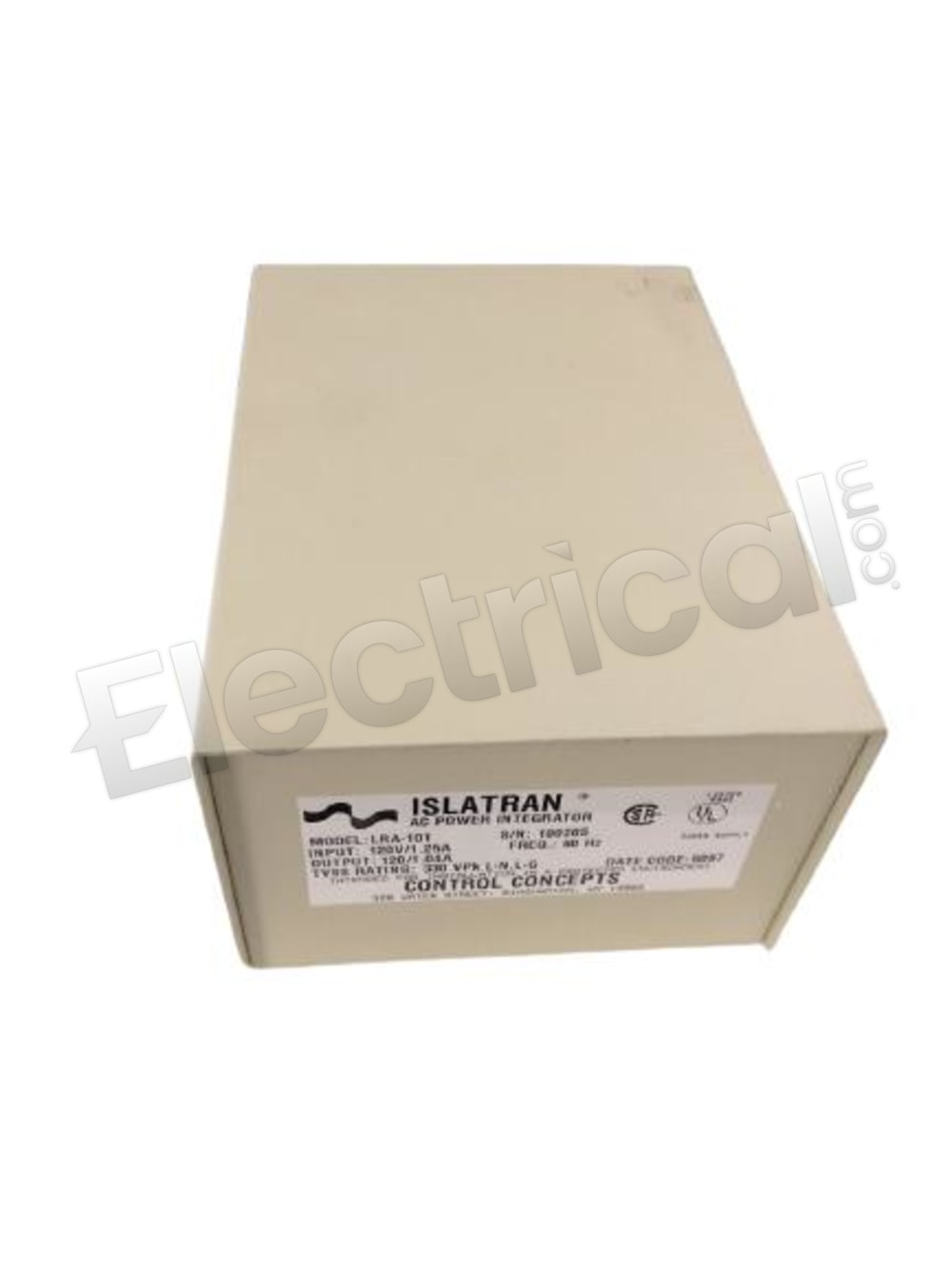 Control Concepts LRA-101 Power Supply Power Supply