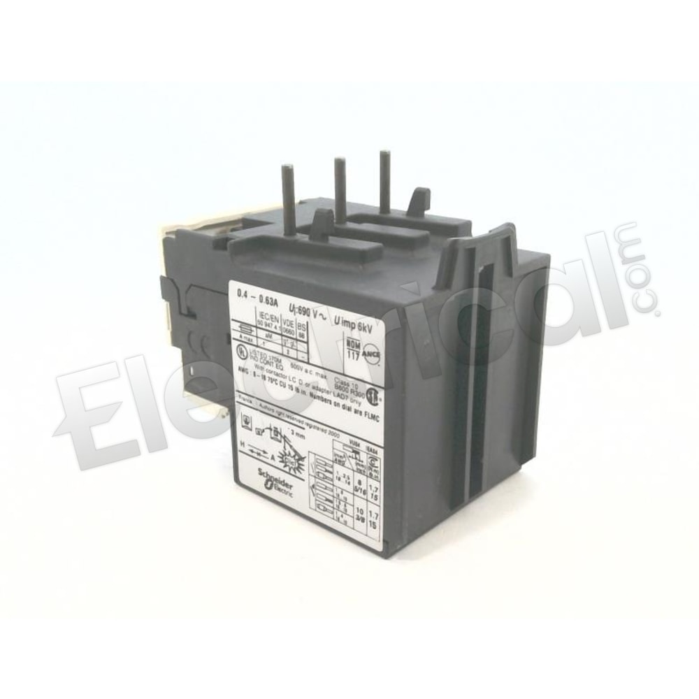 Schneider Electric Telemecanique LRD04 Overload Relay Motor Control