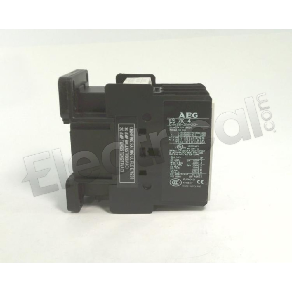Eec Aeg LS7K-4-E Contactor Motor Control
