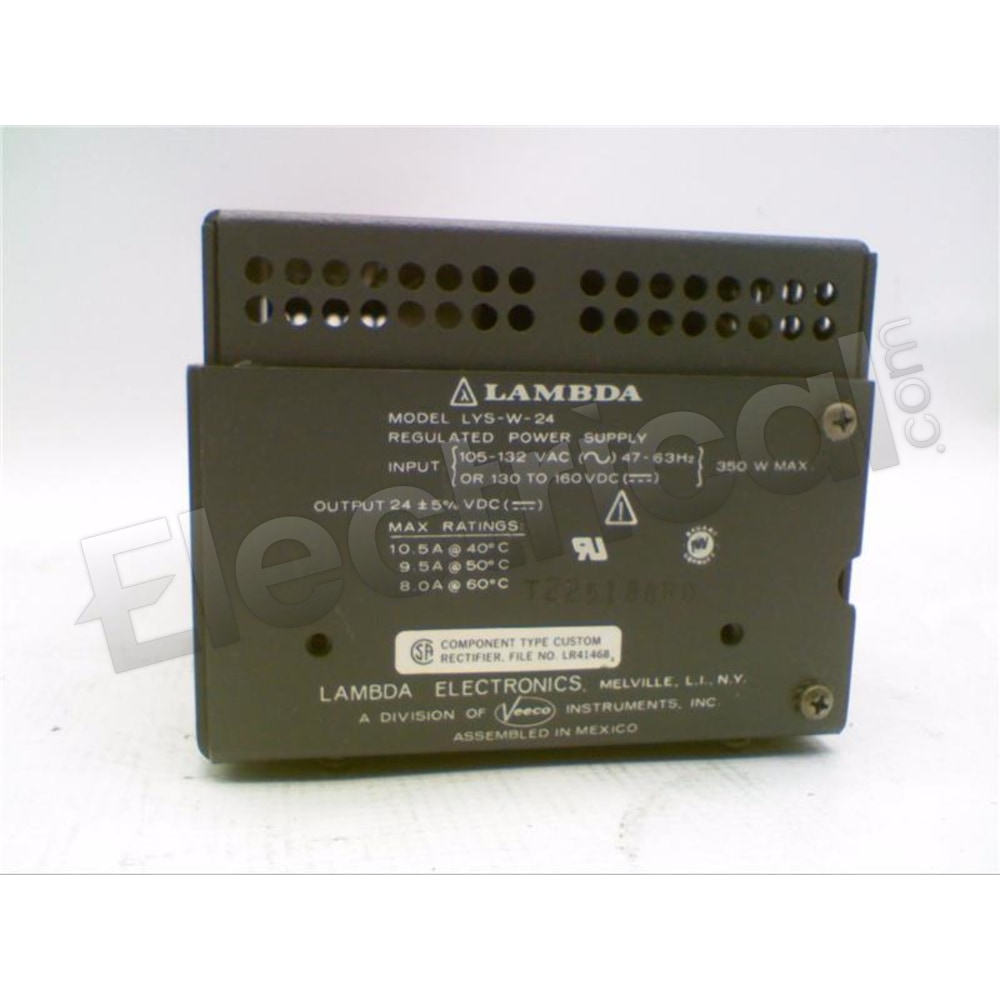 Lambda LYS-W-24 Converter Automation