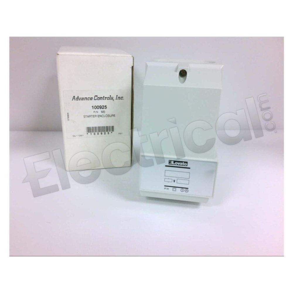 Lovato M0 Contactor And Motor Starter Auxiliary Motor Control