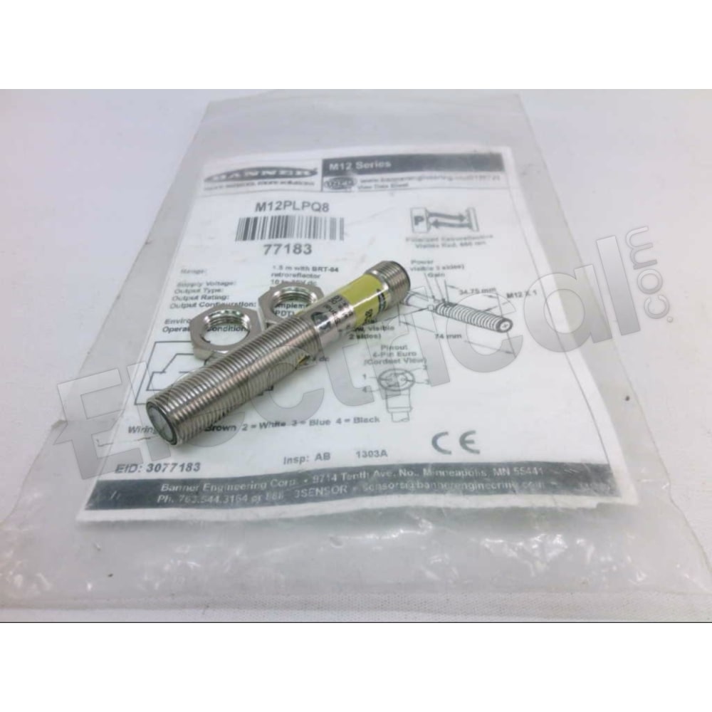 Banner Engineering M12PLPQ8 Sensor Automation