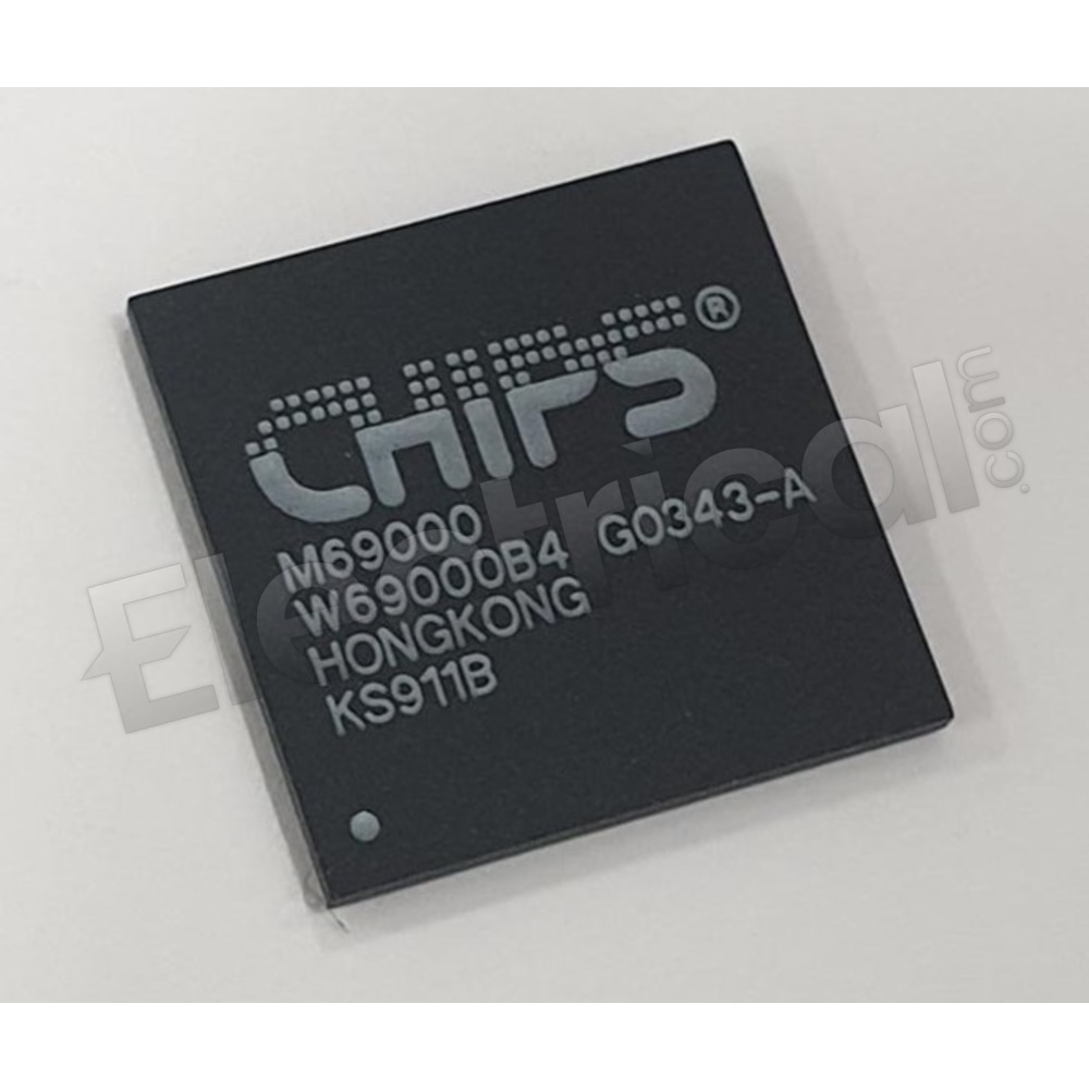 Chips & Technologies M69000 IC Chip Computer Component