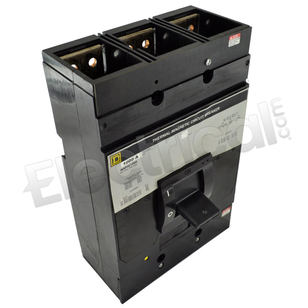 Square D MAP3610001364 Molded Case Circuit Breaker