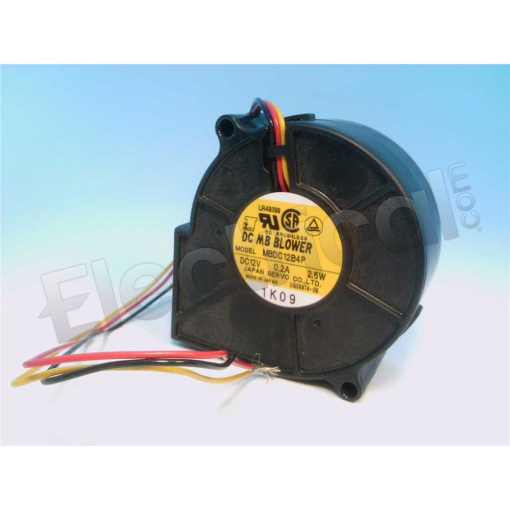 Nidec Corp MBDC12B4P Blower HVAC