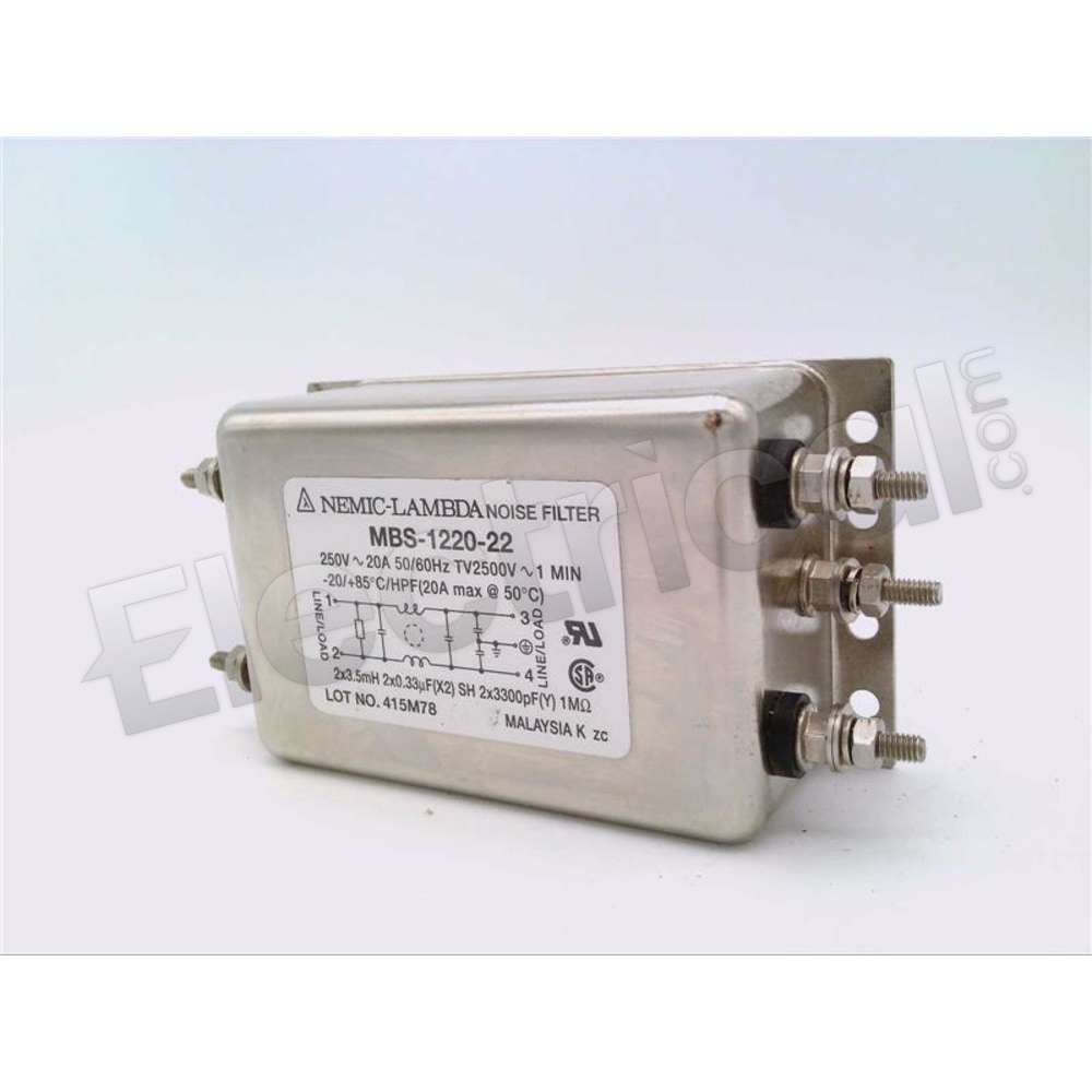 Nemic Lambda MBS-1220-22 Cordset Cable & Wire Automation